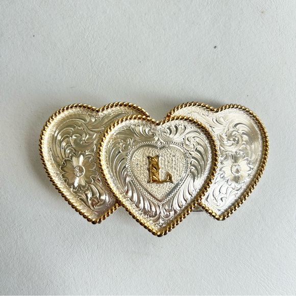 Montana Silversmiths | Accessories | Vintage 9s L Initial Montana ...